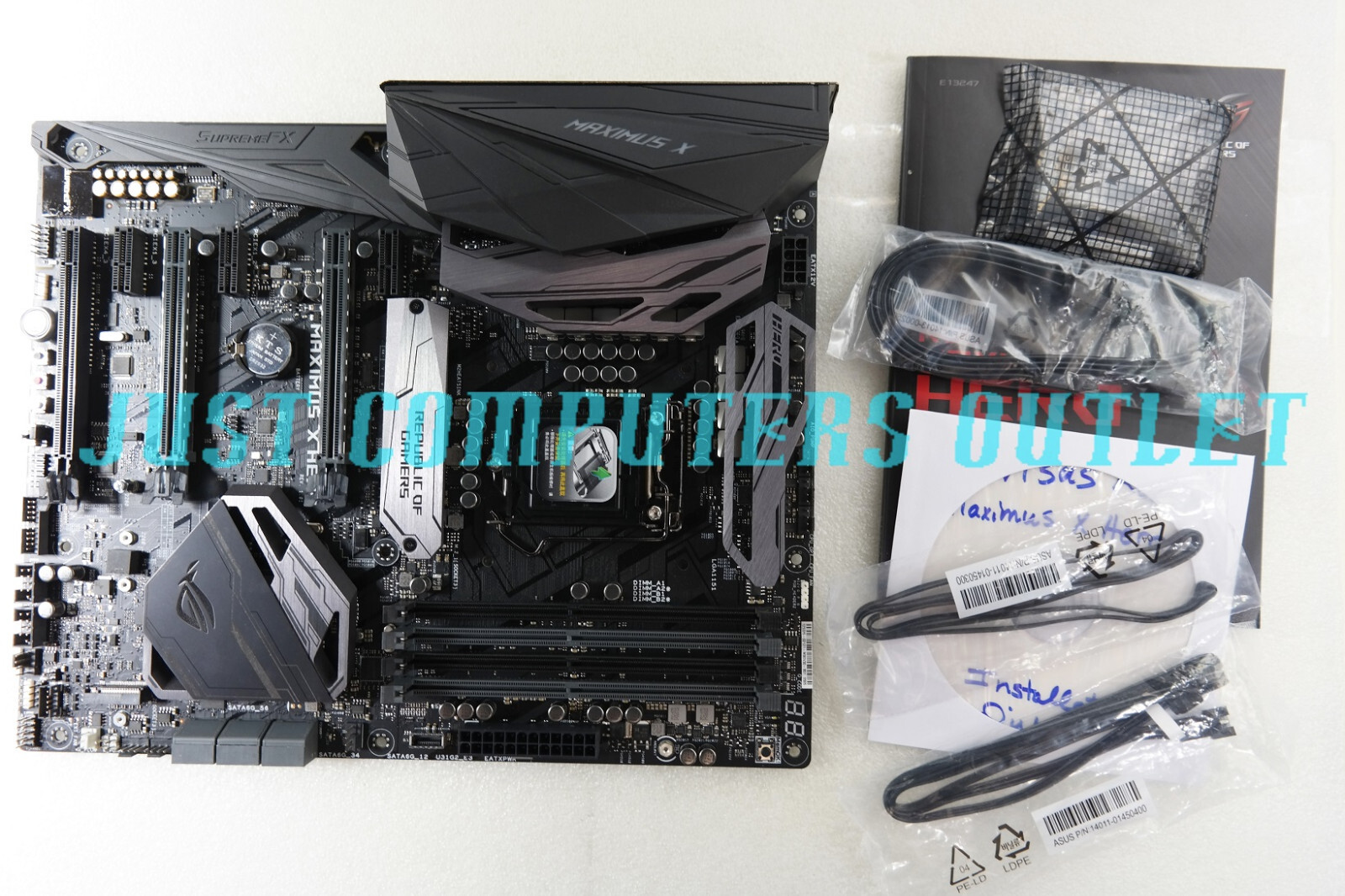 🔥 "RMA" Asus ROG Maximus X Hero LGA 1151 ATX Z370 Motherboard Kit | eBay