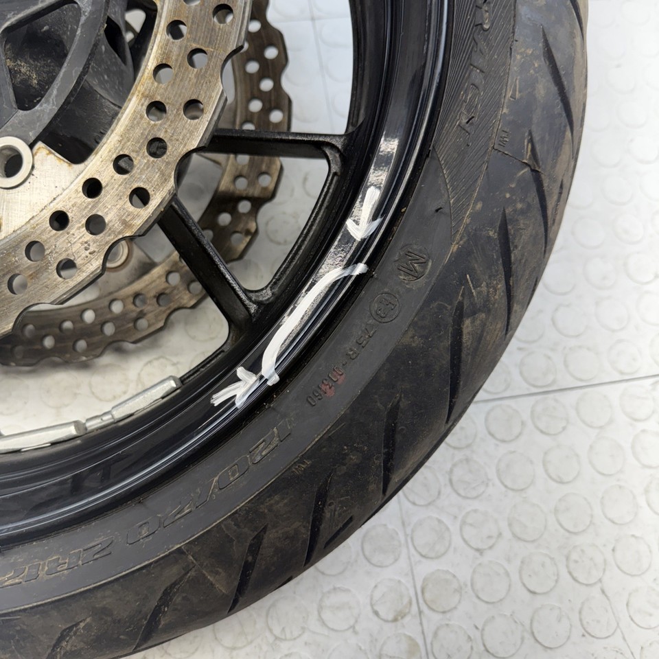 10-22 Kawasaki ZG1400C Concours Front Wheel Rim STRAIGHT 17X3.50 ...