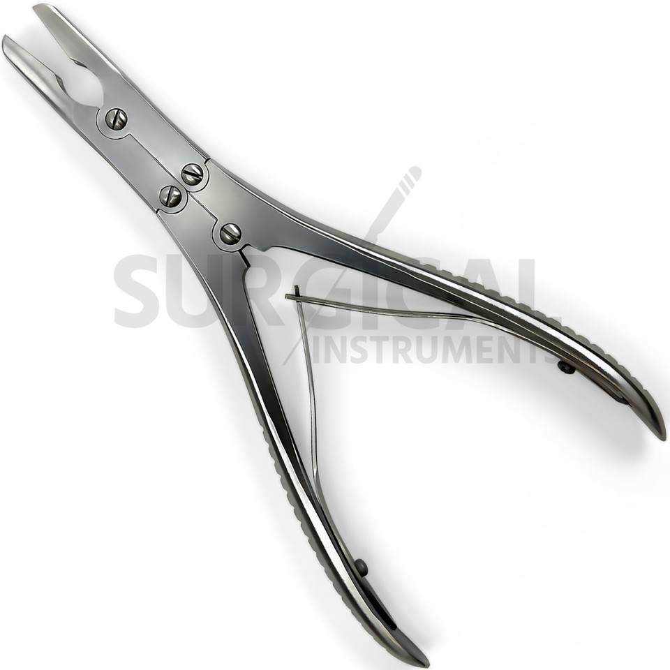 Ruskin Bone Rongeur 7.50" Straight 5mm Bite Double Action Stainless ...