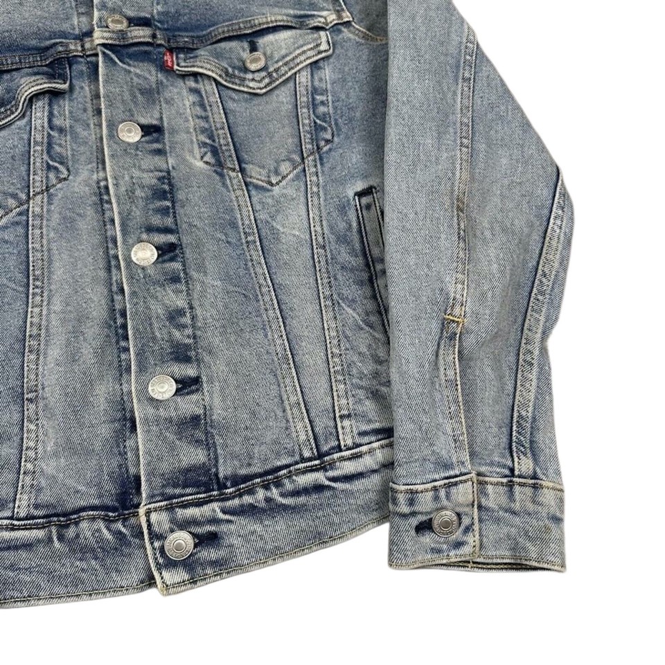 Levi's Men's Trucker Jacket Light Stonewash Blue 723340422 All Sizes | eBay