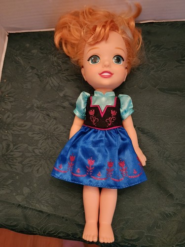 DISNEY PRINCESS ANNA TOLLY TOT FROZEN GINGER ORANGE HAIR | eBay