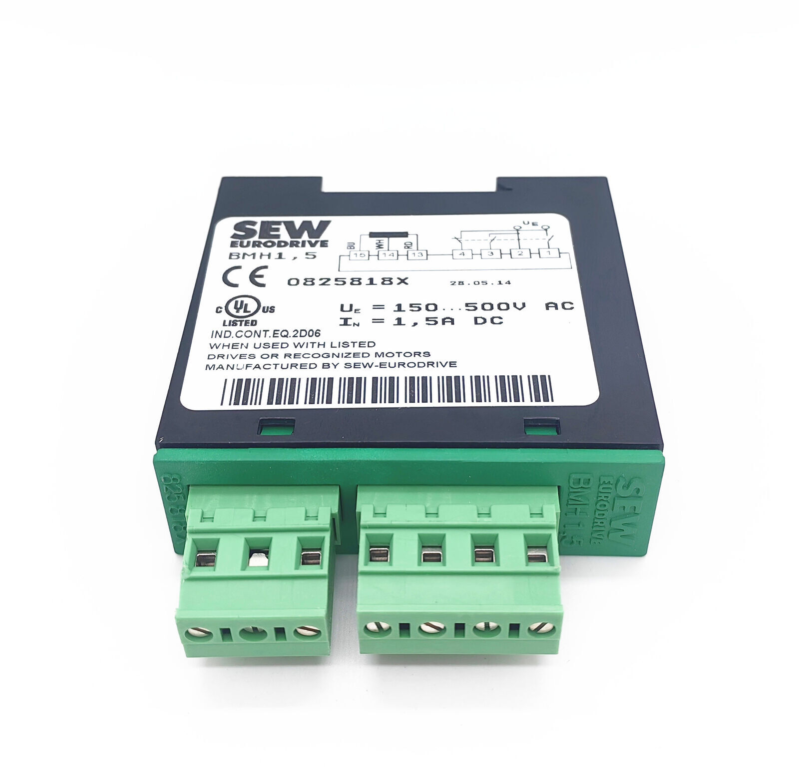 SEW Rectifier Module Motor Brake Rectifier Block BMH1.5 0825818X 1.5A ...