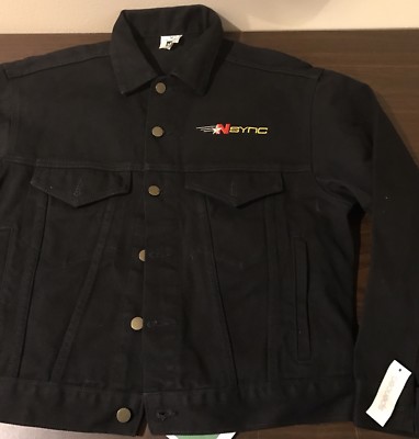 New Rare NSYNC Concert Tour Light Up Denim Jacket Justin Timberlake ...