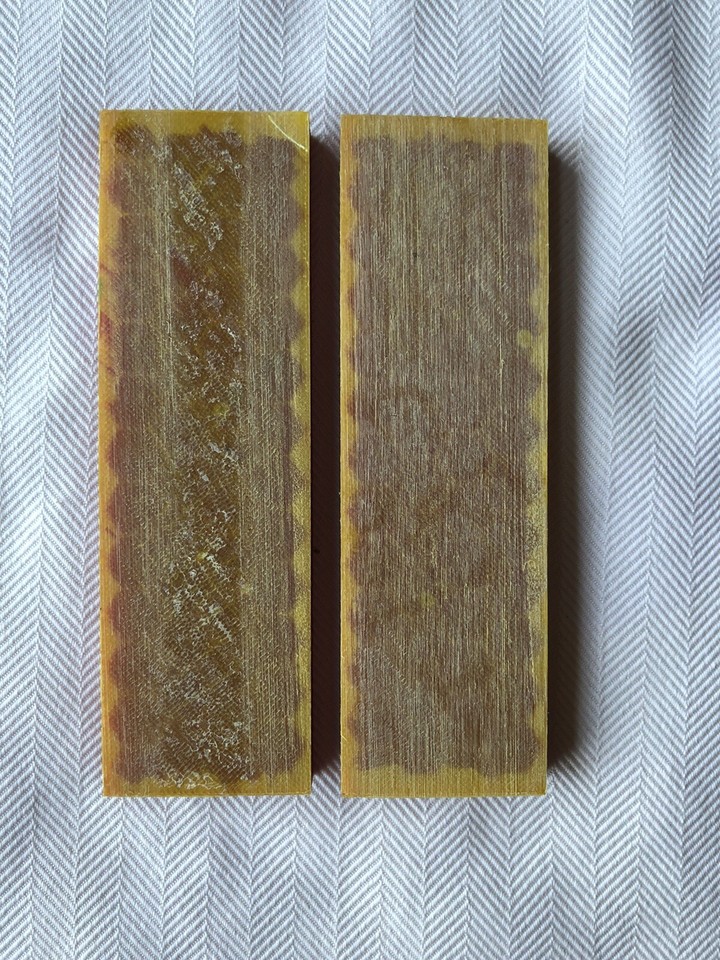 HONEYCOMB RED CUSTOM COMPOSITE KNIFE HANDLE MATERIAL BLANK SCALES | eBay