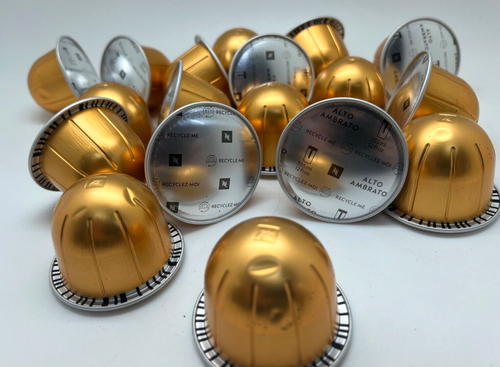 Nespresso Vertuo Alto Ambrato Coffee Capsules - 40 Capsules - Rich ...