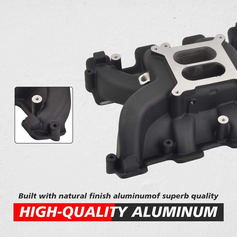 Performer RPM Style Carb Intake Manifold LS1 5.3L LS2 6.0L Cathedral ...