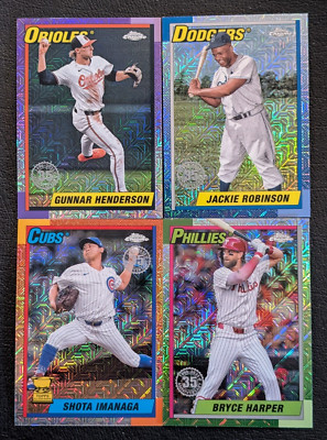 2025 Topps Series 1 1990 Topps Silver Pack Mojo ~ You Pick ~ Complete ...