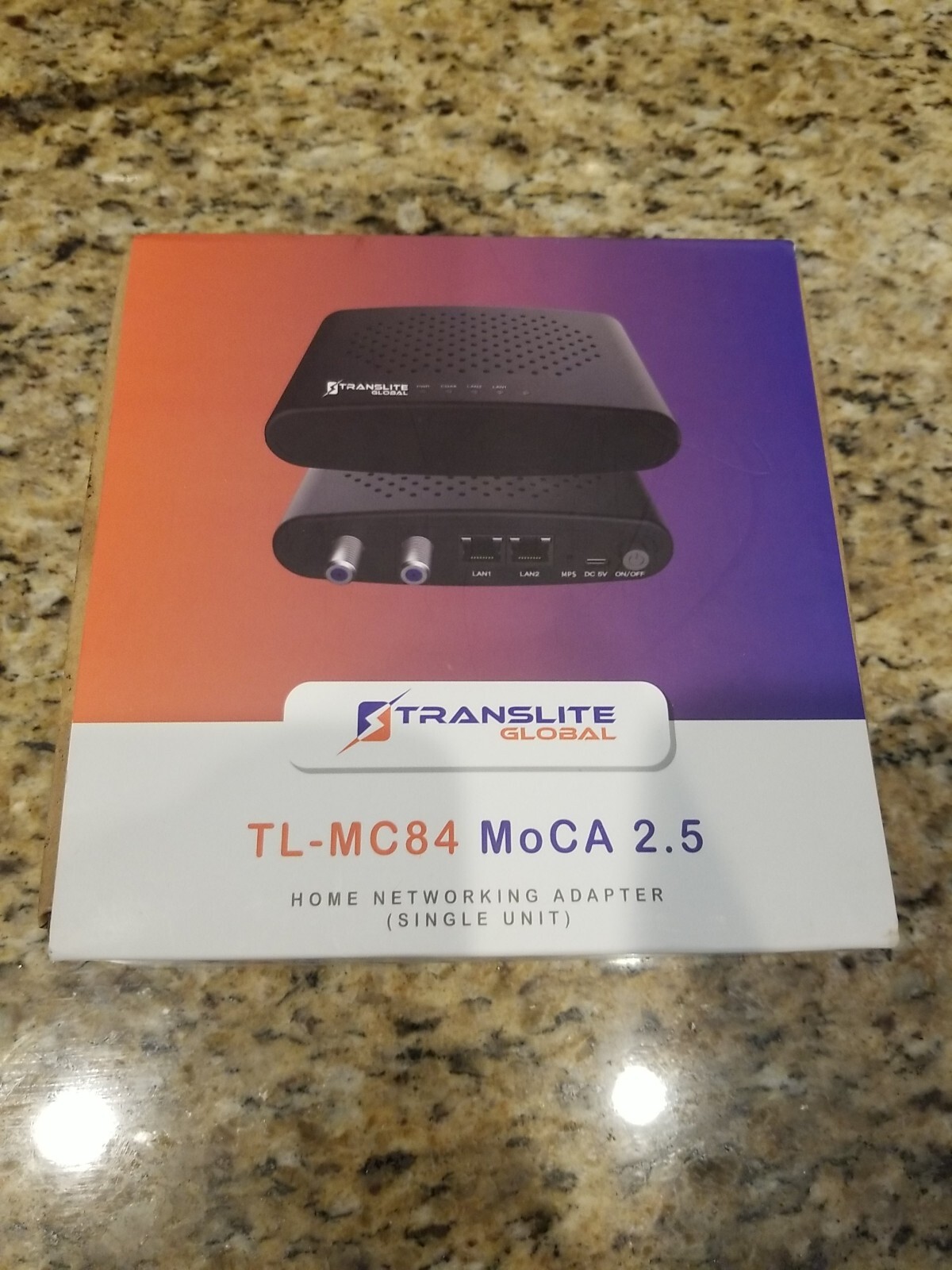 Translite Global Model TL-MC84 MoCA 2.5 Home Networking Adapter *OPEN ...