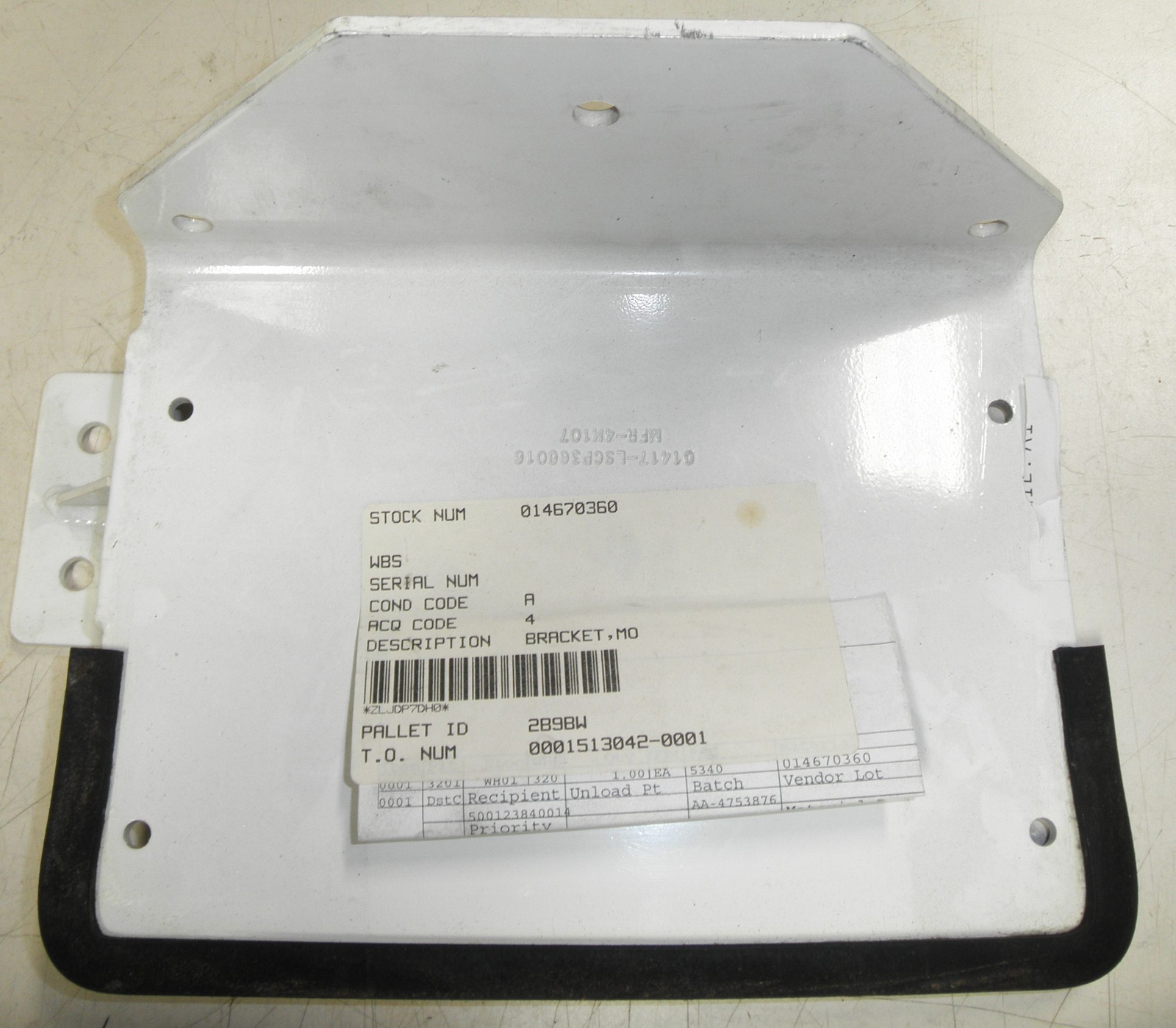 5340-01-467-0360 M104 Mounting Bracket General Dynamics LSCP360016 | eBay