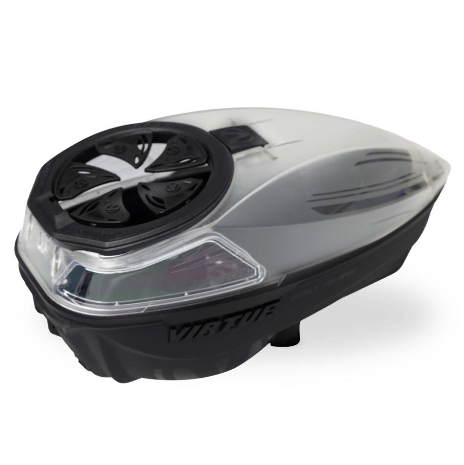 Virtue Paintball Spire V Electronic Hopper Loader LE Dust Crystal Clear ...