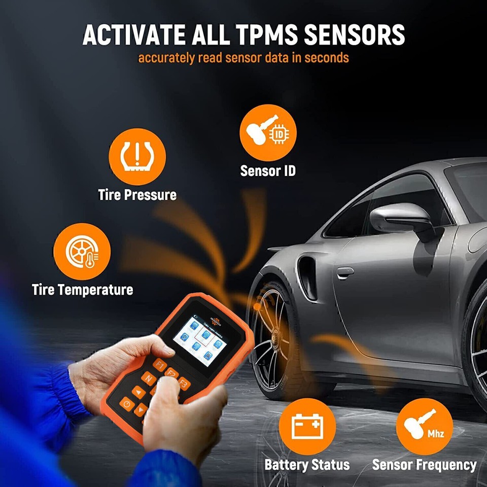 Car Tire Pressure Sensor TPMS Programming Activate Diagnostic Tool ...