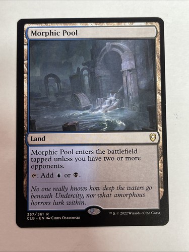 Morphic Pool Commander Legends: Battle for Baldur's Gate Rare #357 | eBay