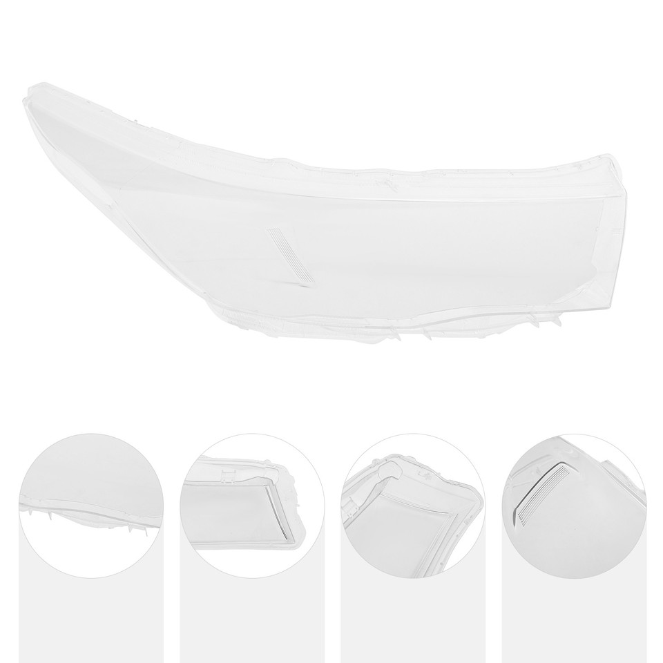 Right Side Headlight Lens Cover Headlamp Lens Cover for 15-17 Toyota ...