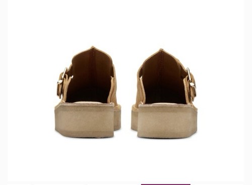 From Anthropologie: Clark’s Trek Wedge Mule Mid Tan 7.5 38 M NIB | eBay