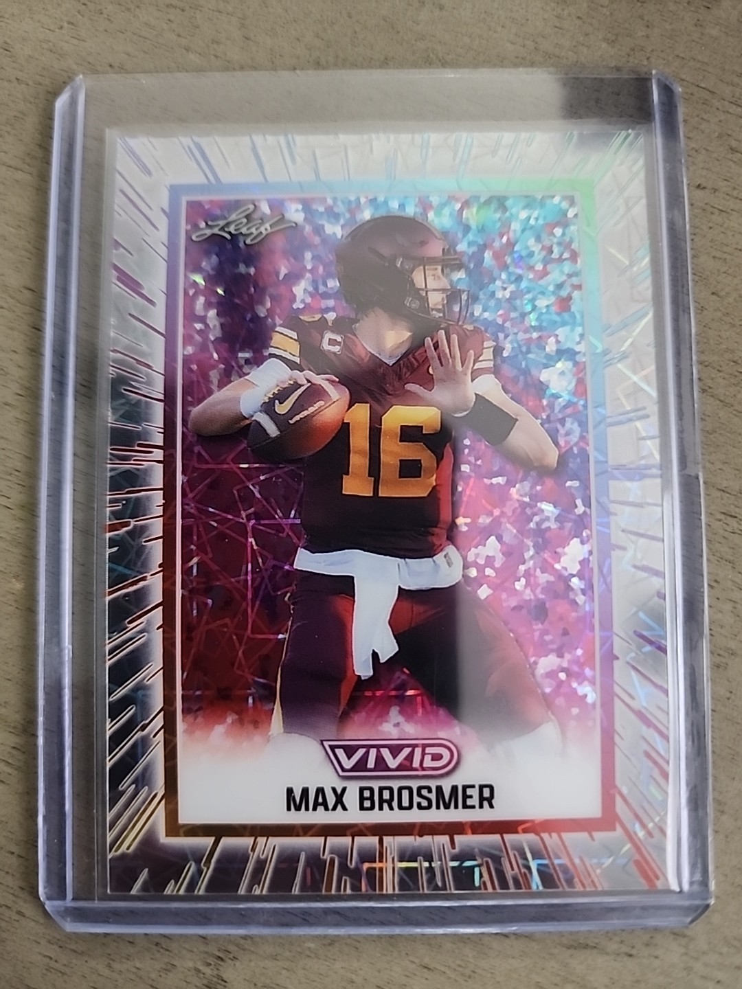 Max Brosmer 2025 Leaf Optichrome #A-MB1 Aquatic Autographs - Lazer ...