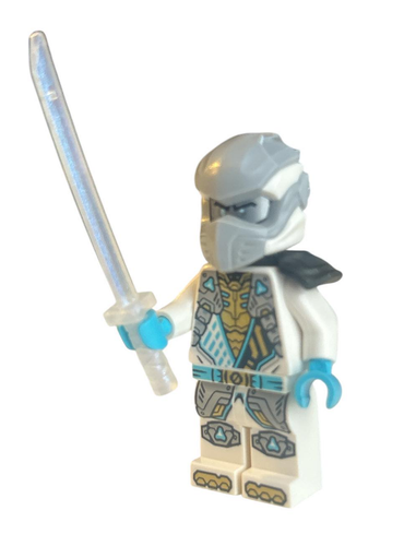 LEGO Ninjago Zane Minifigure Dragons Rising , Head Wrap, Scabbard 71841 ...