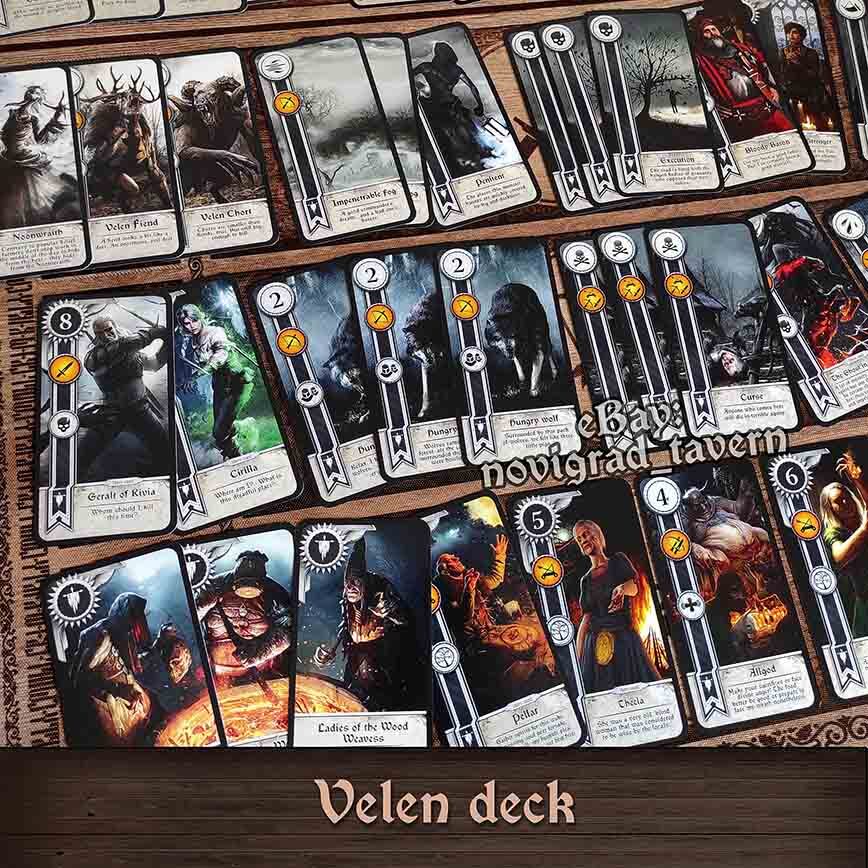 Gwent 2.0 - Witcher - 5 decks with fixed game balance + 5 new decks ...
