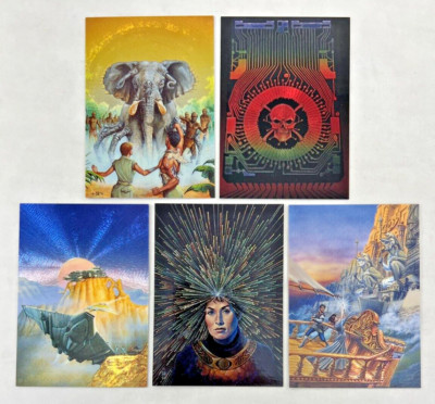 DAVID CHERRY (FPG 1995) Complete METALLIC STORM FOIL Chase Card Set (M1 ...