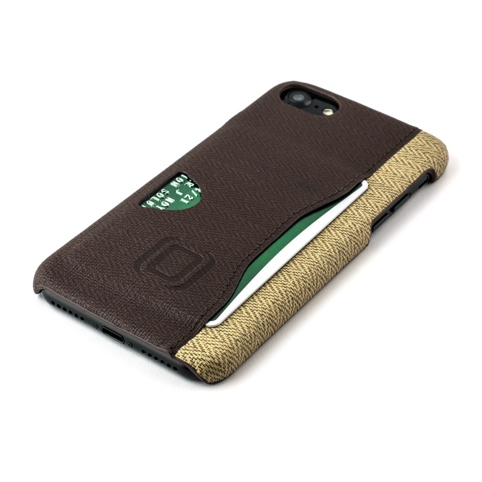 iPhone 8, 8 Plus, 7, 7 Plus Card Case - Canvas Style Snap-on Cover, 1 ...