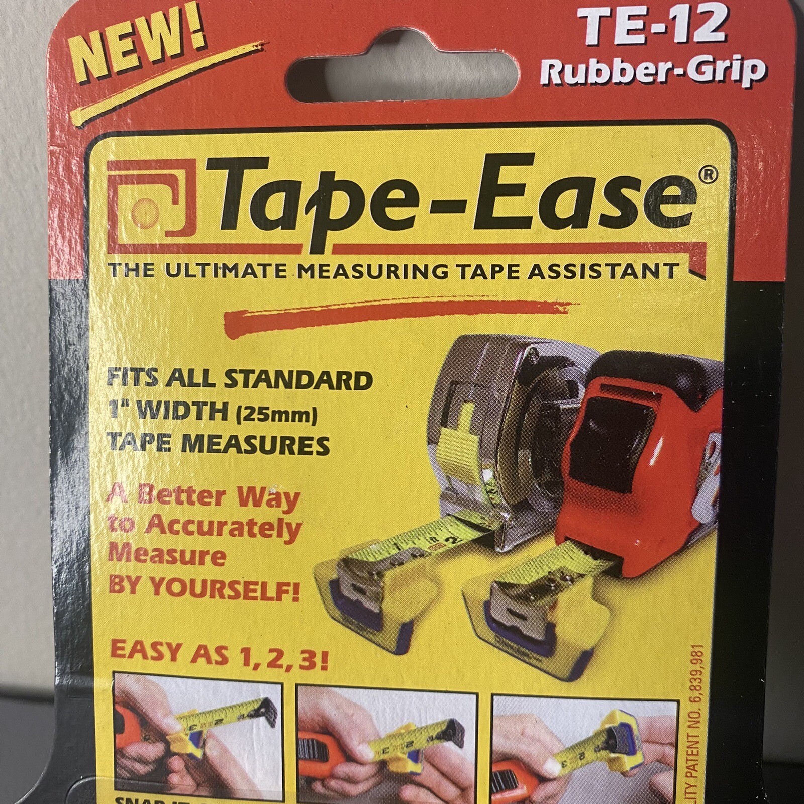 Tape-Ease Te-12 Ultimate Measuring Tape Assistant Lot Of 2 | eBay