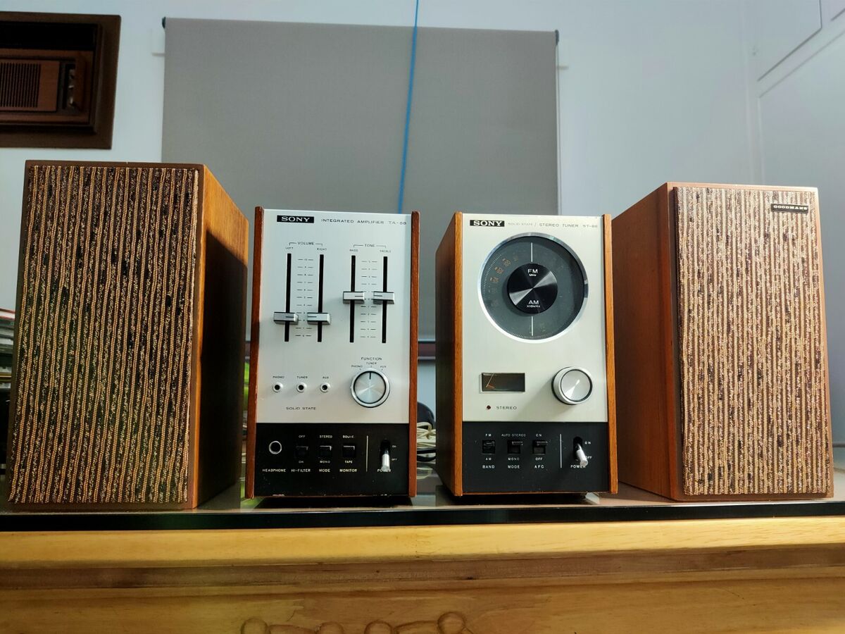 Vintage Sony TA-88, ST-88 with Goodmans Maxim speakers | eBay Vintage Sony TA-88, ST-88 with Goodmans Maxim speakers | eBay