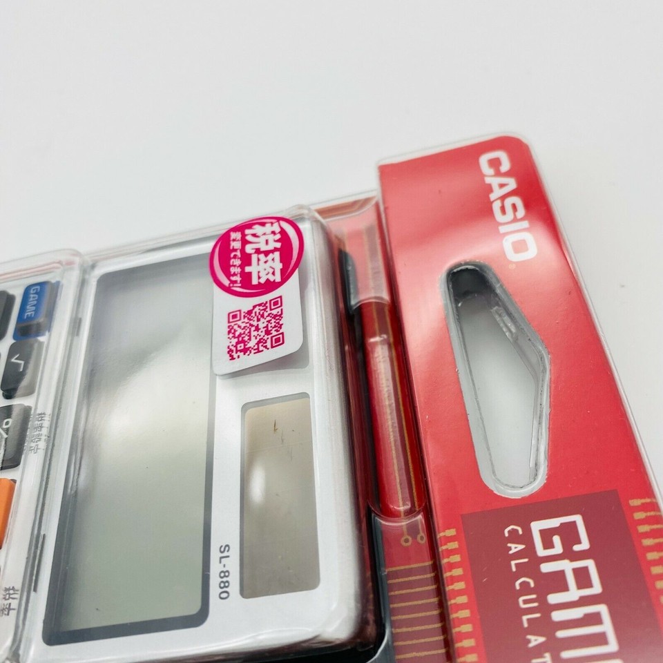 CASIO Invader Game Calculator Game Watch SL-880-N LSI Brand New | eBay