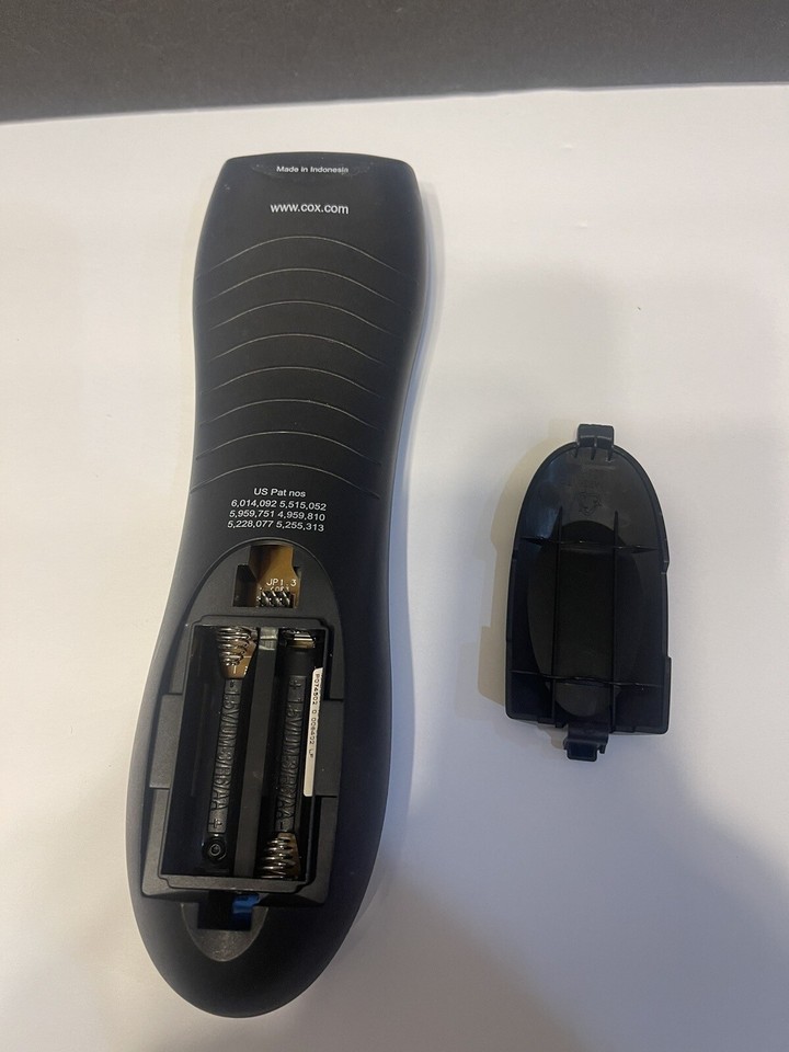 Genuine COX Cable Box TV DVR Remote Control RC1675604/35 URC 7820BP-1 ...