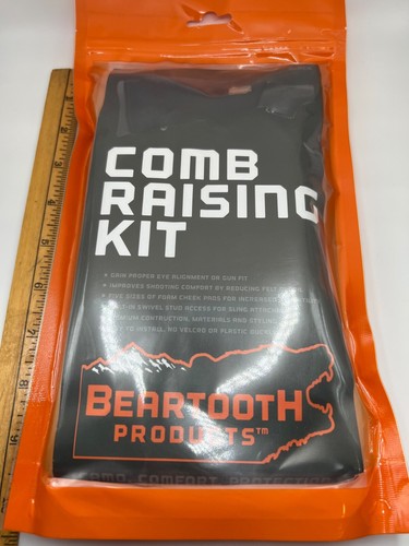 Beartooth Products Comb Raising Kit Gun Buttstock Holder Cheek Rest Pad ...