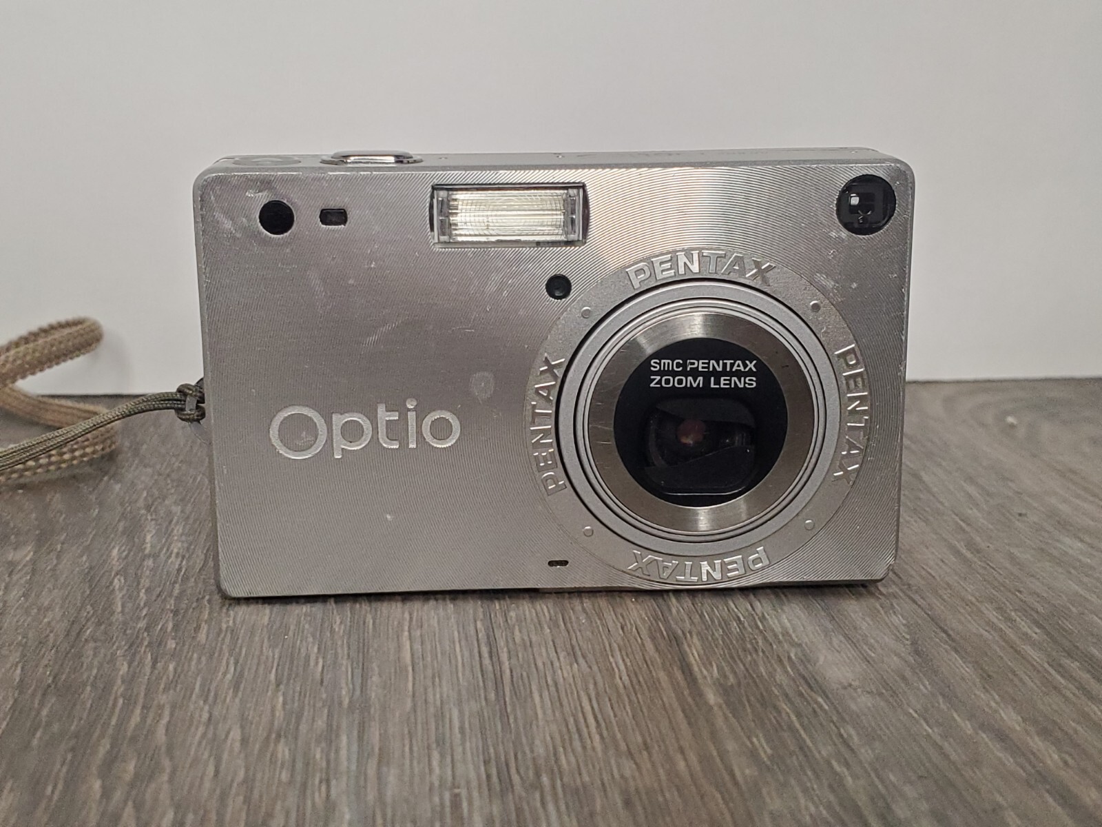 Pentax Digital Camera Optio S Silver - Untested - No Battery - FOR ...