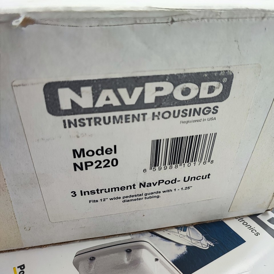 NAVPOD Instrument Housing NP220 3 Instruments Uncut Raymarine ST60 ...