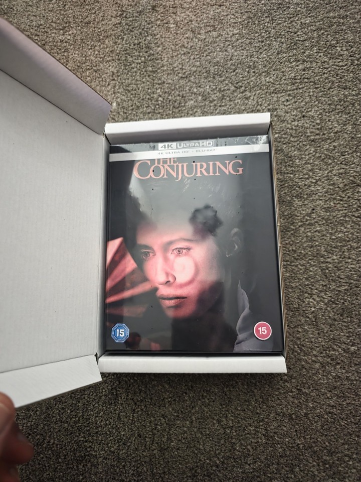 The Conjuring 4k Steelbook Collectors Edition Brand New Sealed | eBay UK
