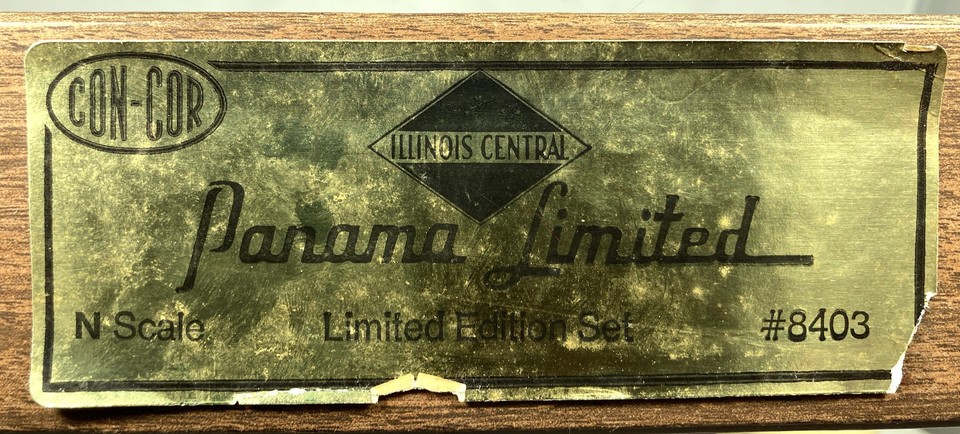 Con Cor Panama Limited, diesel passenger collector set | eBay