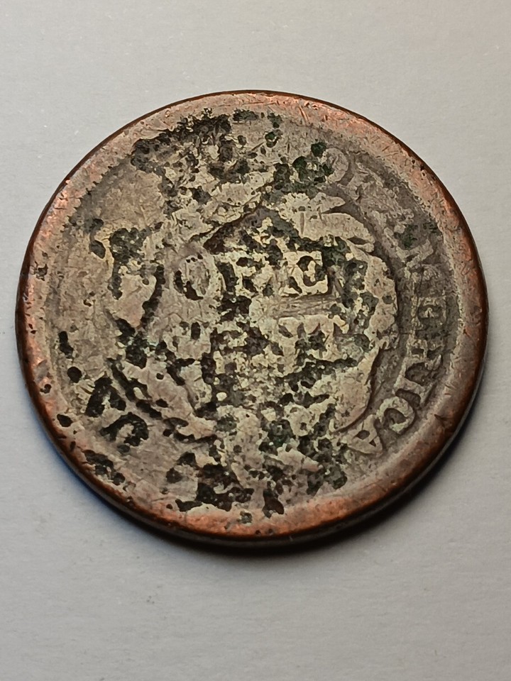 Lot Of 3 US Braided Hair Large Cents (Cull Condition, Unreadable Dates ...