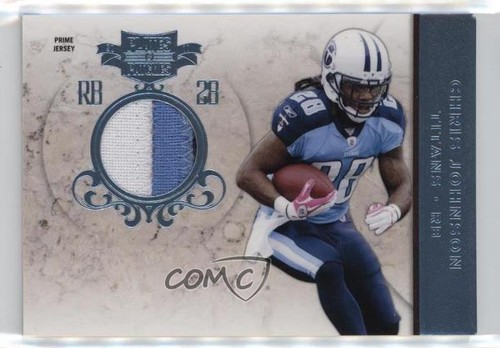 2011 Panini Plates & Patches - Chris Johnson #76 Infinity Platinum ...