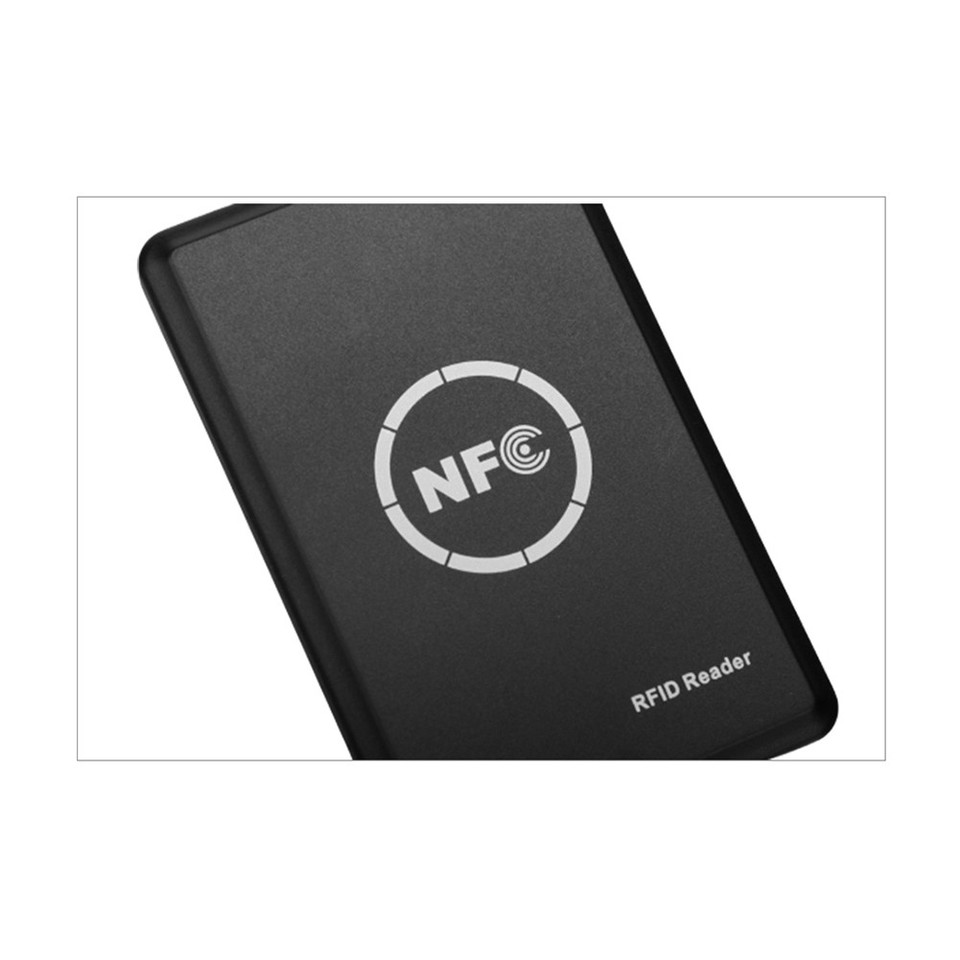 RFID NFC Chip Reader/Writer+5XCUID Card+UID Keychain RFID Duplicator ...