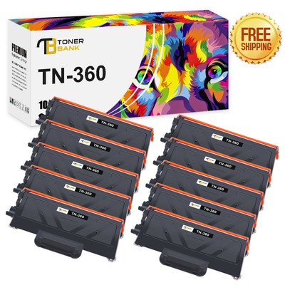 TN360 Toner Compatible With Brother TN-360 MFC-7345N MFC-7440N DCP-7030 ...