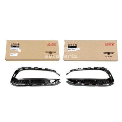 Genuine Fog Lamp Grille Cover Left Right 2EA - 1SET For GENESIS G80 2018-2020 | eBay