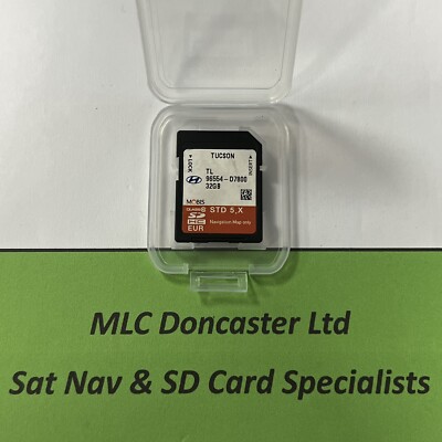 Genuine Hyundai Tucson Satellite Navigation SAT NAV SD Card 96554-D7800 ...