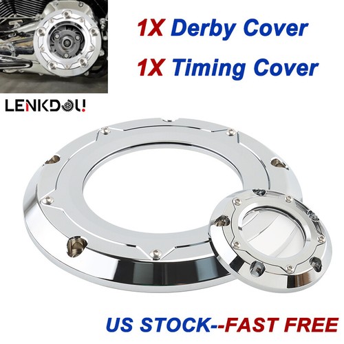 Engine Derby Timing Timer Covers For Harley Road King Dyna Electra ...