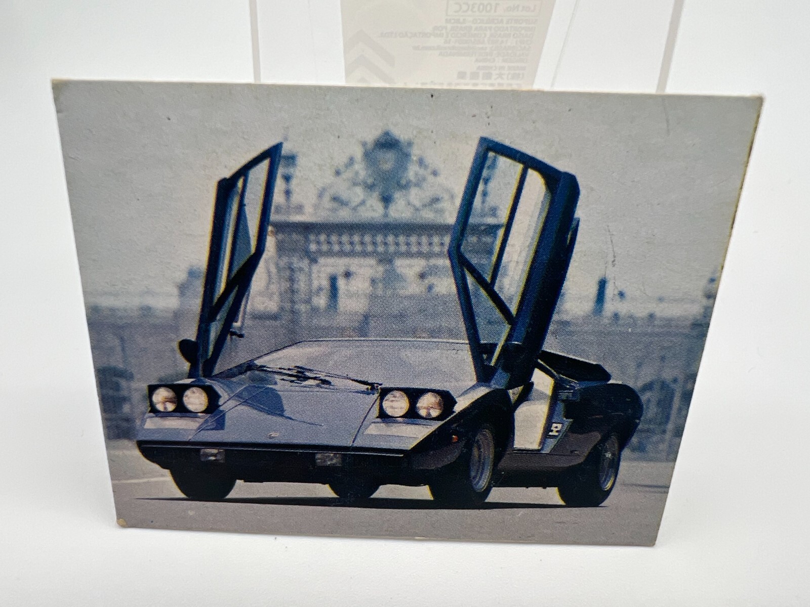 LAMBORGHINI COUNTACH LP400 Super car card Japanese Vintage Rare F/S | eBay