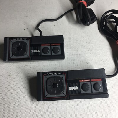 Official Sega Master System Controller Pad OEM Model 3020 Lot of 2 ...