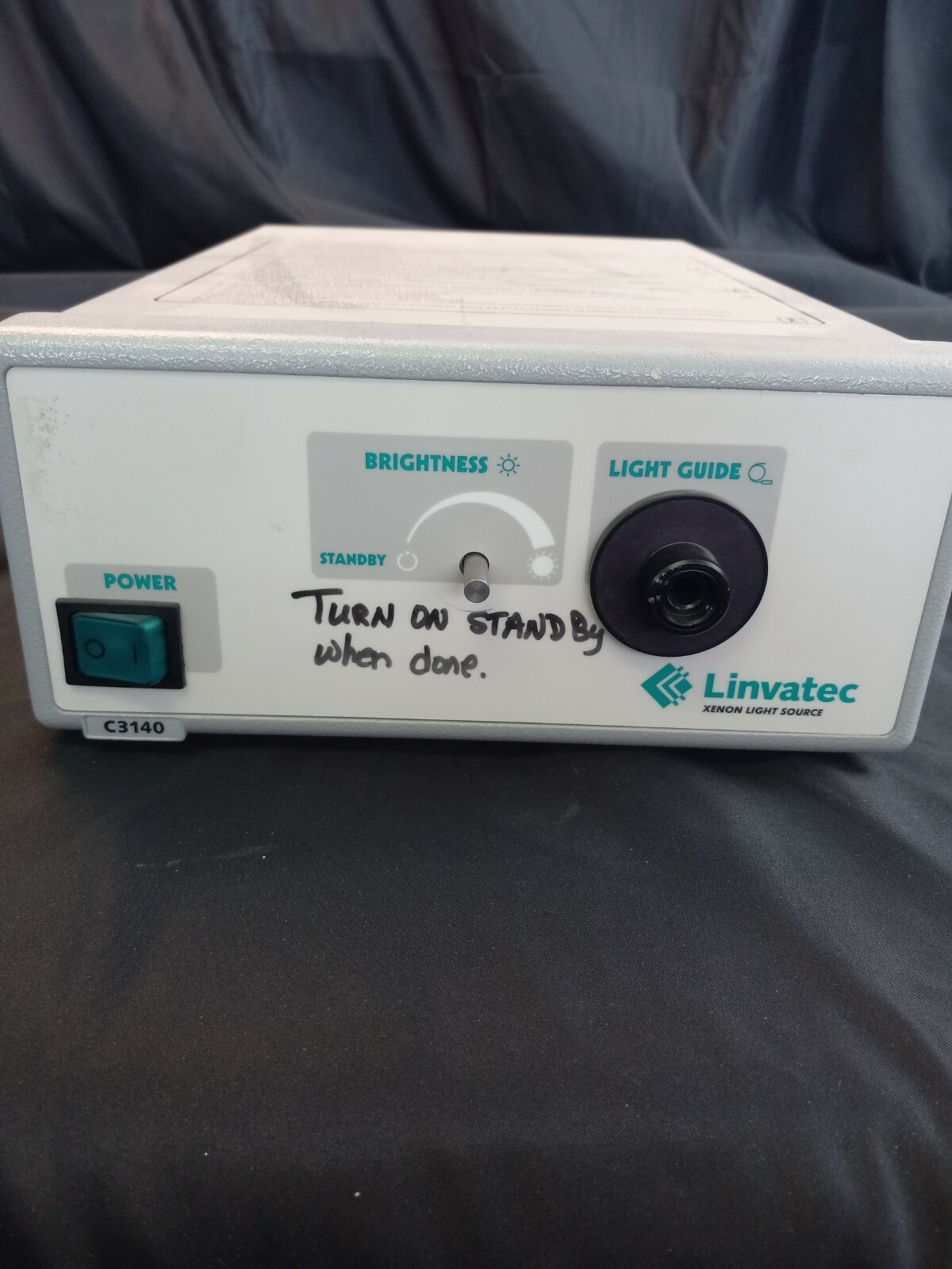 L👀K Linvatec Xenon Light Source C3140 Untested | eBay