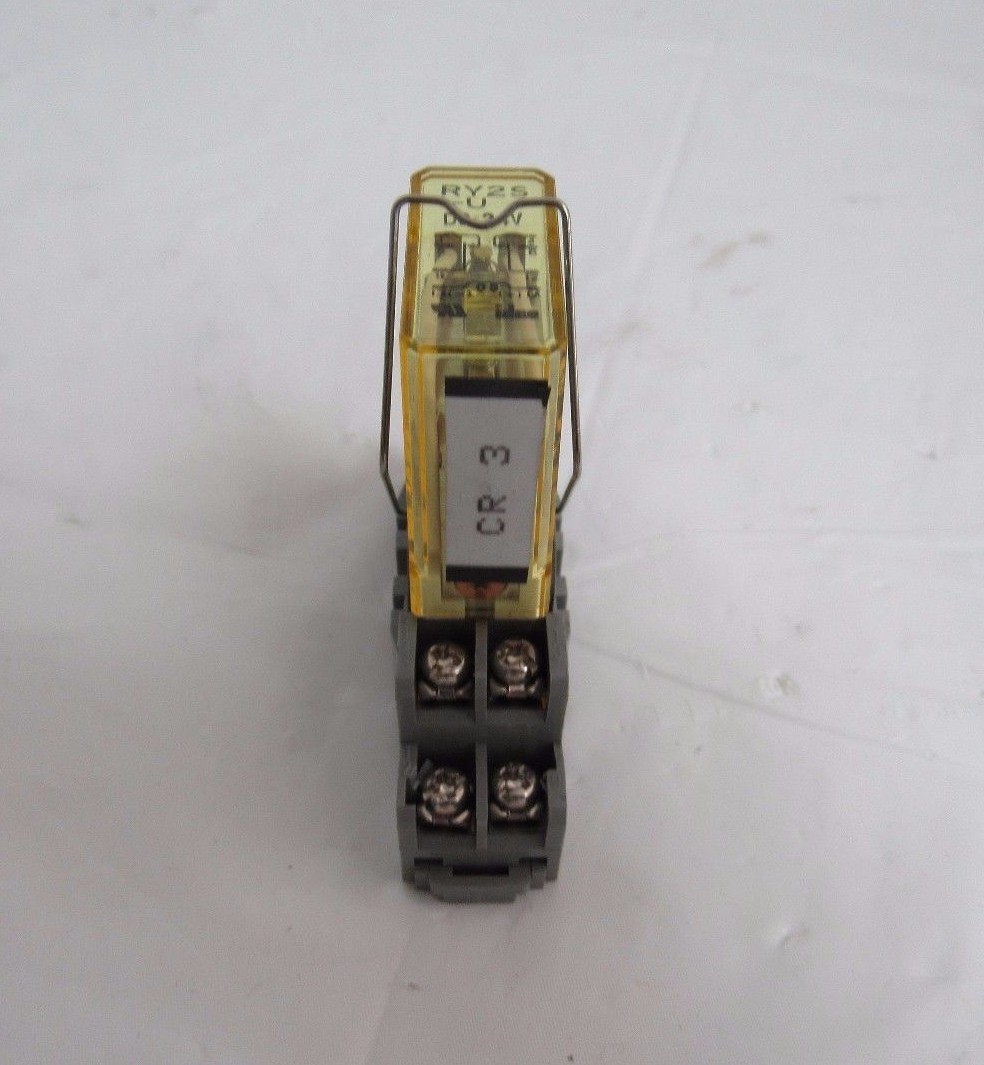 IDEC RY2S-U DC 24V RELAY w/ SY2S-05 7A 300V RELAY BASE | eBay