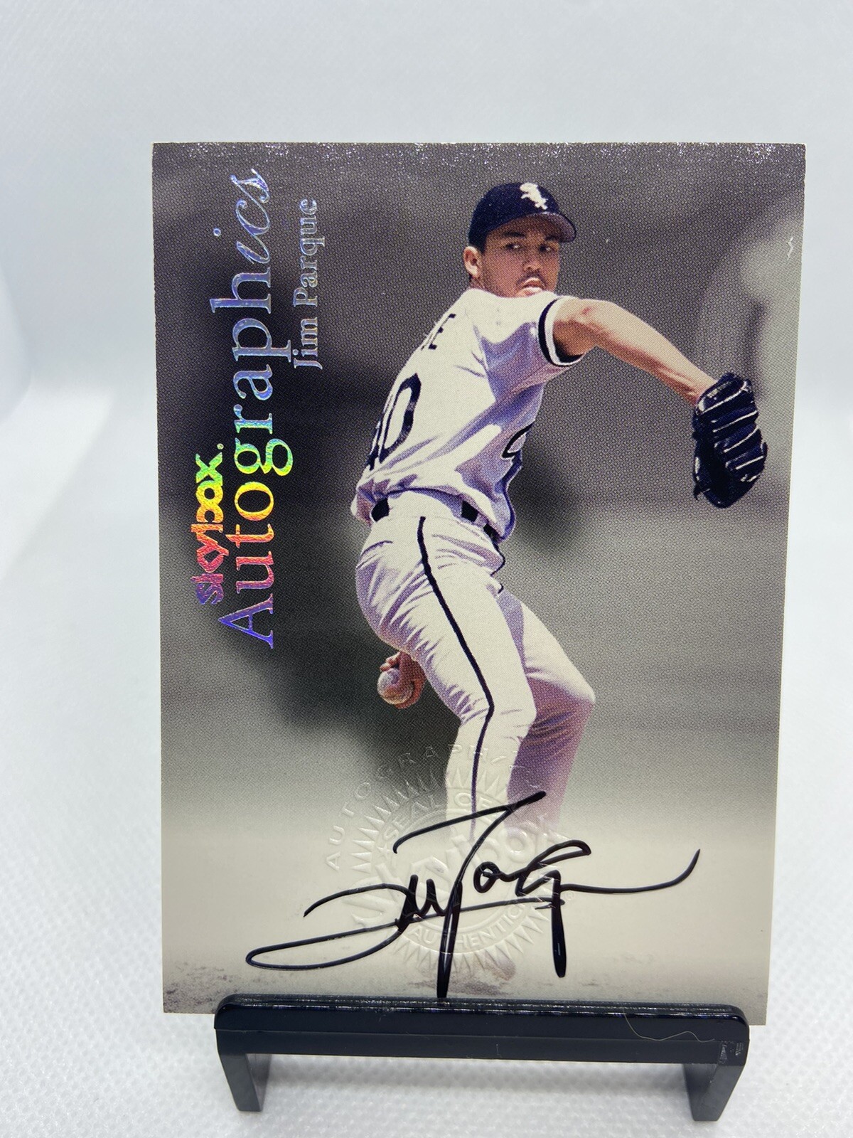 1999 SkyBox Autographics #41 Jim Parque white sox AUTO | eBay