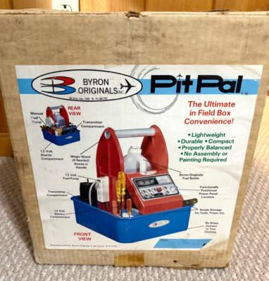 Byron Originals Pit Pal Vintage Nitro RC 1980's Kyosho Mugan Robbe ...