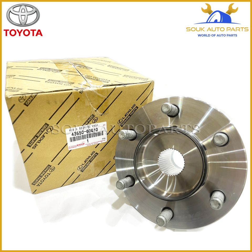 43550-60010 Genuine Toyota HUB & BEARING ASSY 4355060010 OEM LAND ...