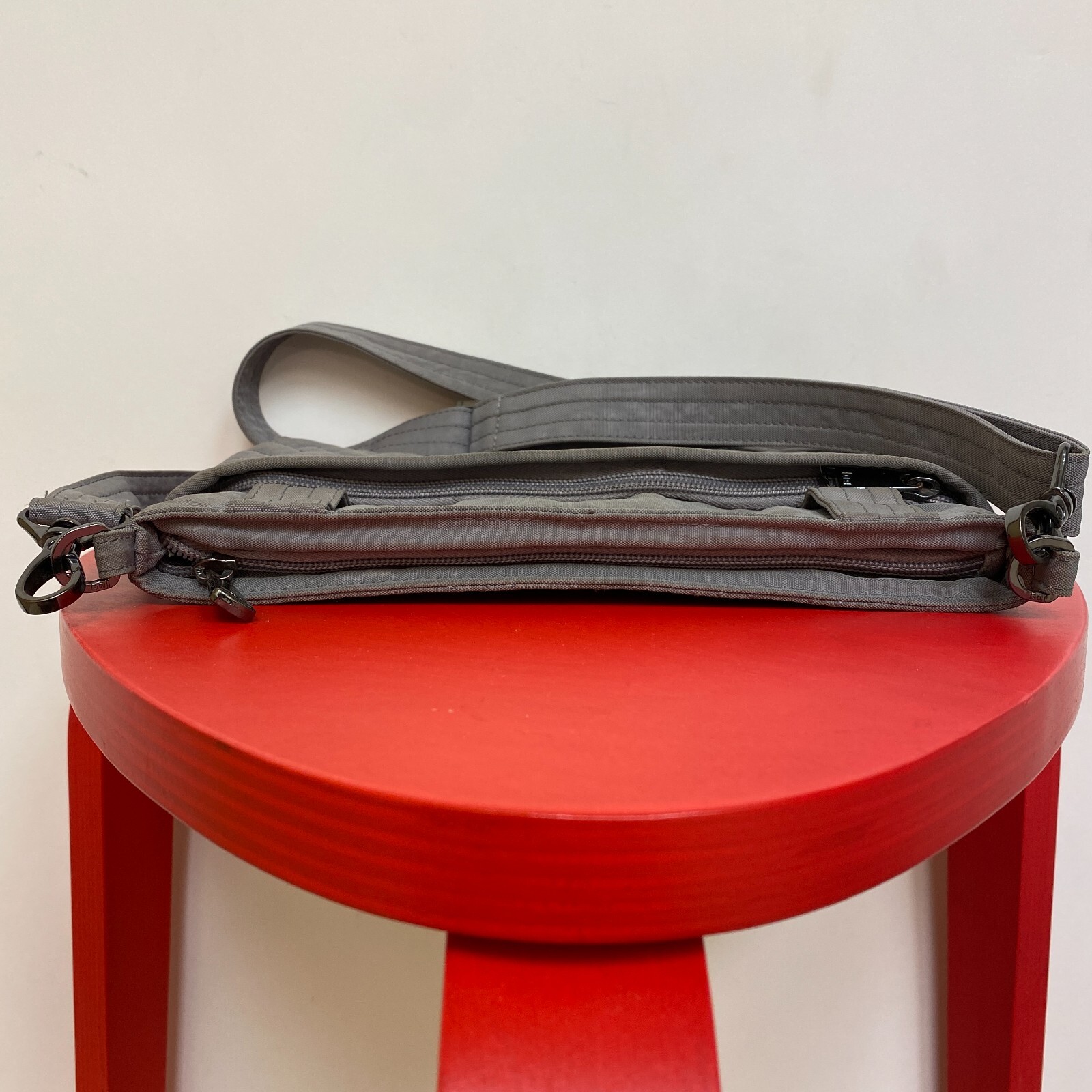 LUG Flyer Convertible Crossbody Bag Love Grey Purse Belted Fanny Pack ...