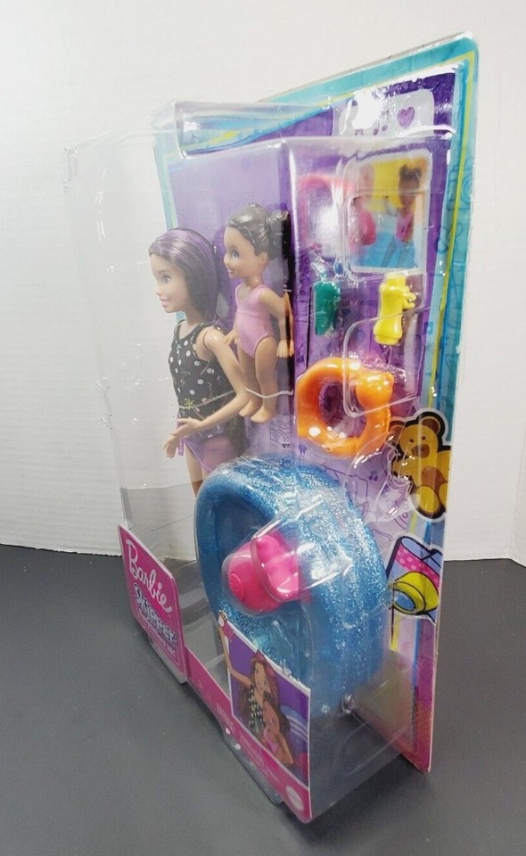 NEW 2020 Barbie Skipper Babysitters Inc w/ Pool Accessories Playset ...