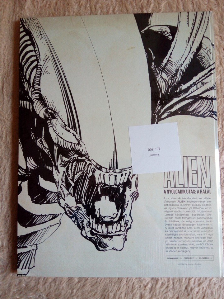 Hungarian Alien The Illustrated Story The Original Art Edition HC comic ...