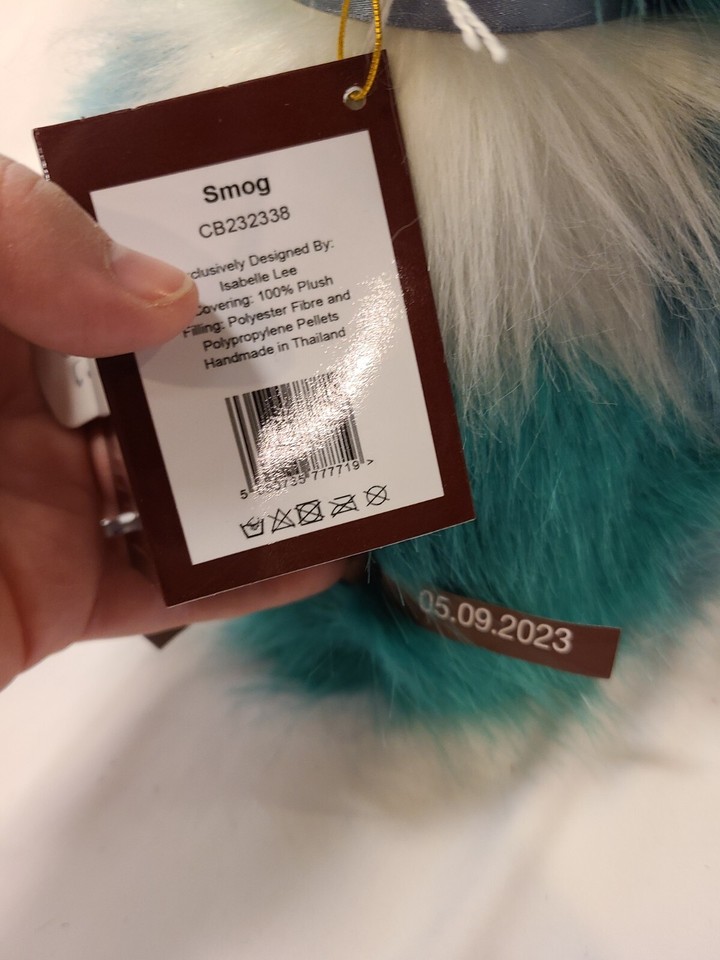 Smog 14" Bear from Charlie Bears Brand New US Seller Fast Shipping | eBay